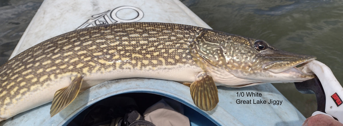 Kayak Pike & Bass April 4, 2023 – Eggman Flies and Supplies